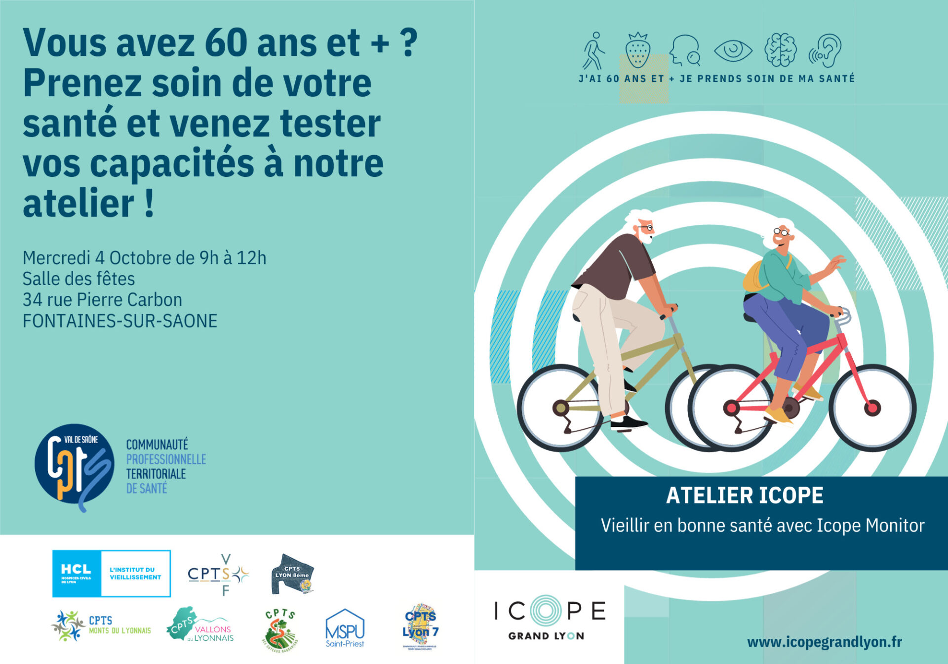 Programme ICOPE : nouvelles dates d’ateliers pour les 60 ans et+ - CPTS ...