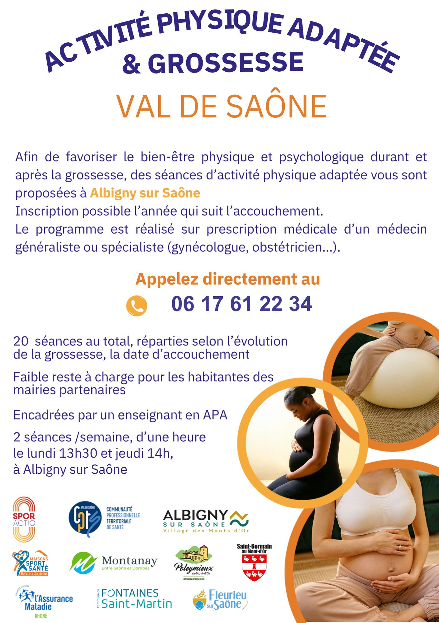 Activité physique adaptée Pré et Post-partum à Albigny sur Saône - CPTS ...