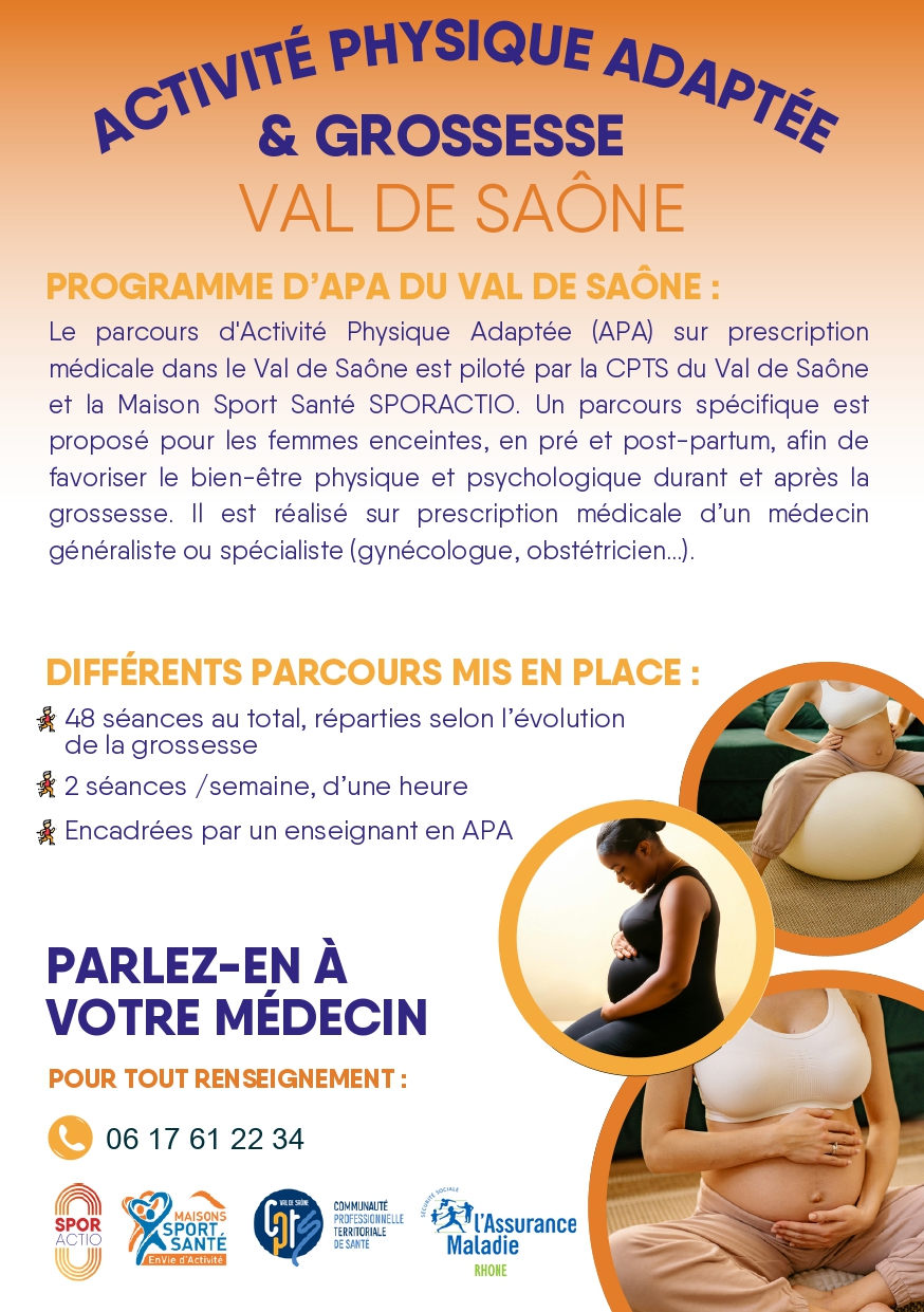 Activité physique adaptée Pré et Post-partum à Albigny sur Saône - CPTS ...